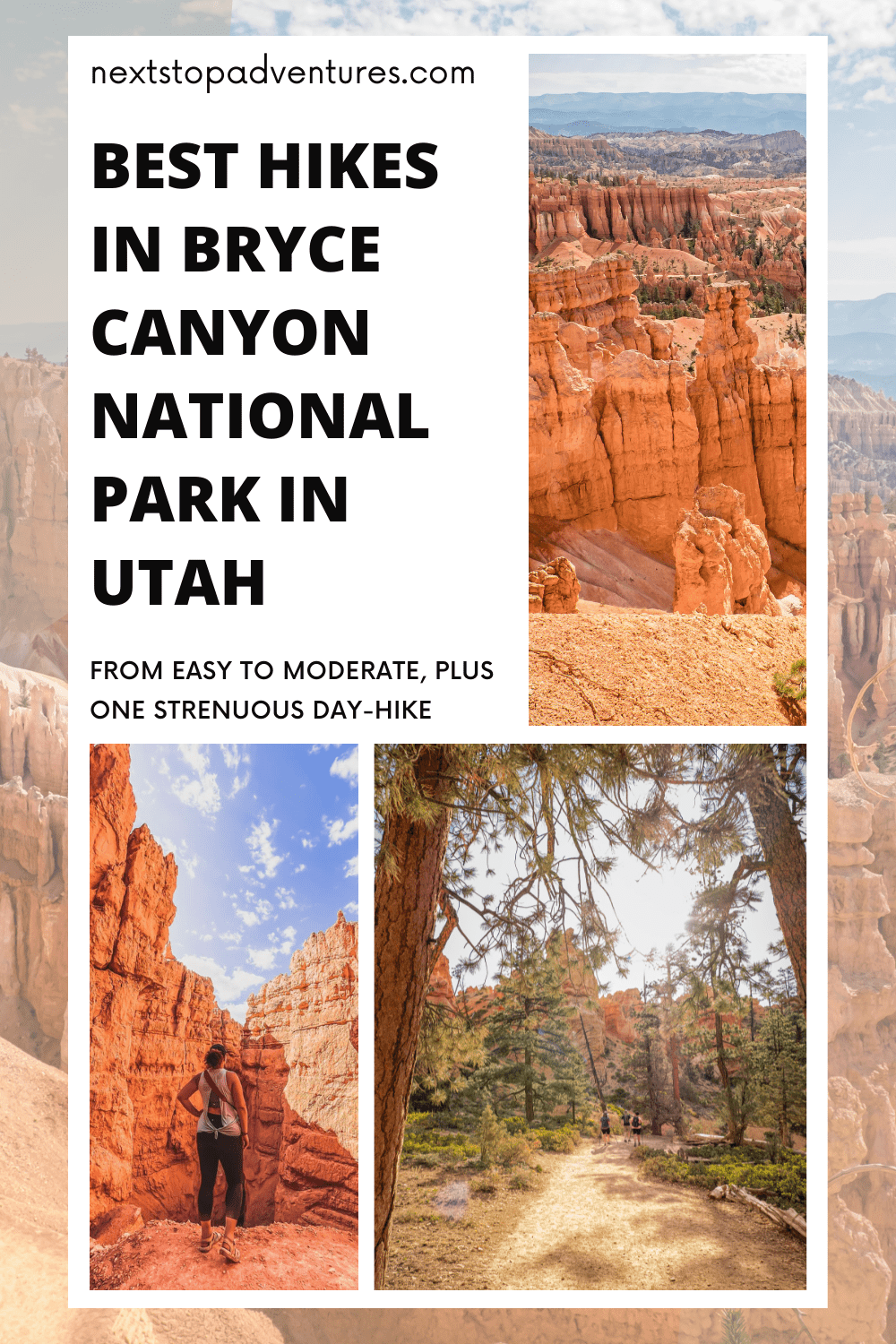 7 Epic Hikes In Bryce Canyon That Will Take Your Breath Away