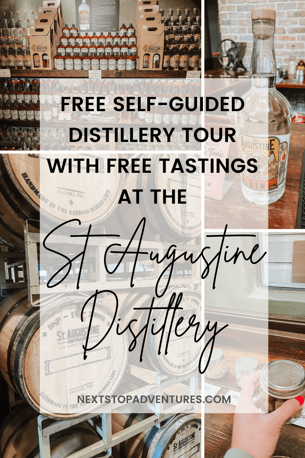 St Augustine Distillery Self-Guided Tour